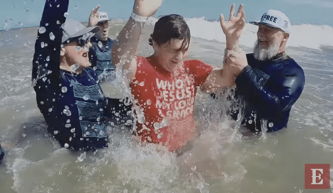 "God Saved A Lot Of People": 1614 Baptized At Florida Beach [WATCH ...