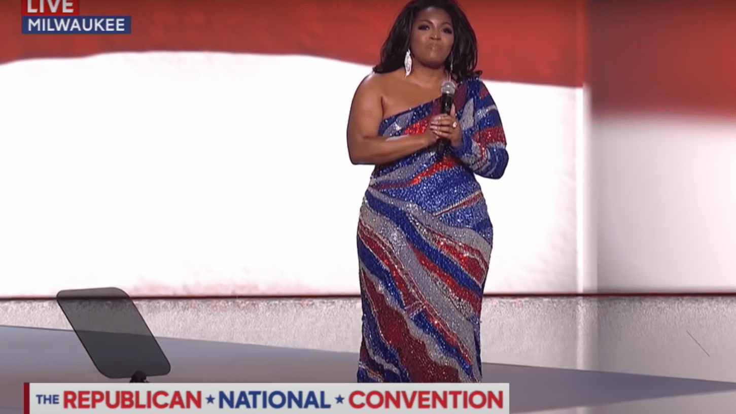 [WATCH]: National Anthem Singer Says Trump Is The 'Best For America ...