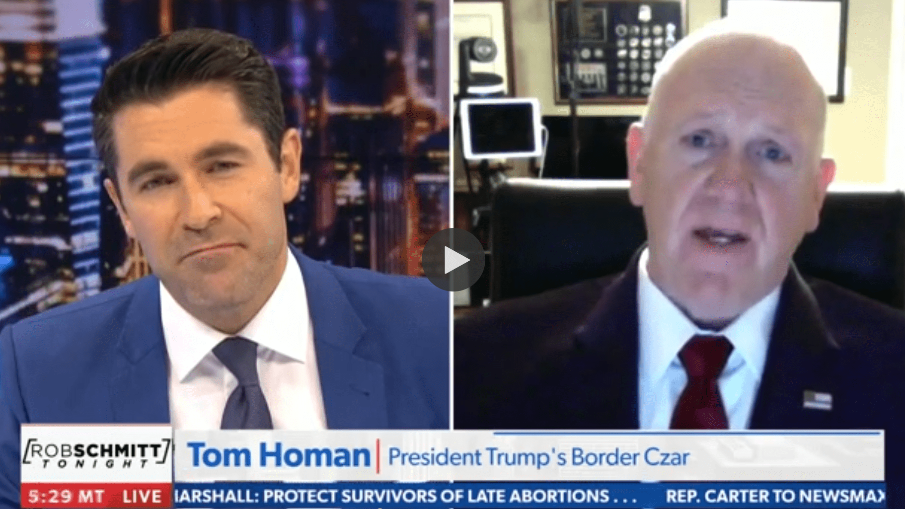 [WATCH]: Immigration Tsar Tom Homan Blasts Pope Francis For Virtue ...