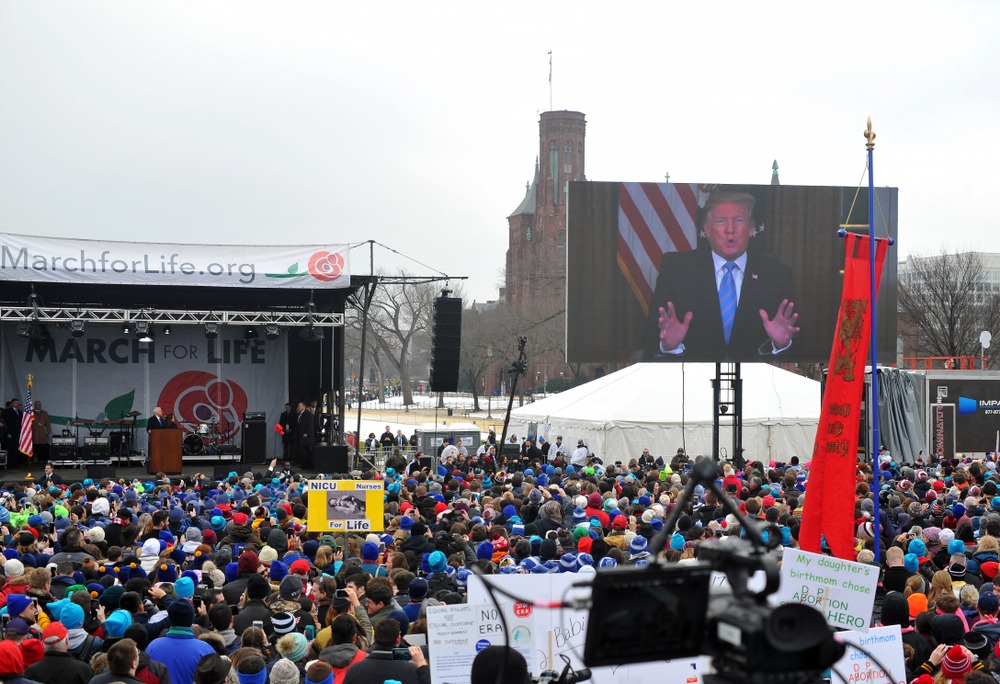 Donald Trump Wows The Crowd With Rousing Speech At The March For Life ...