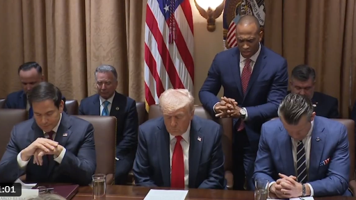 "Thank You, God, For President Trump": Scott Turner Opens Trump's First ...