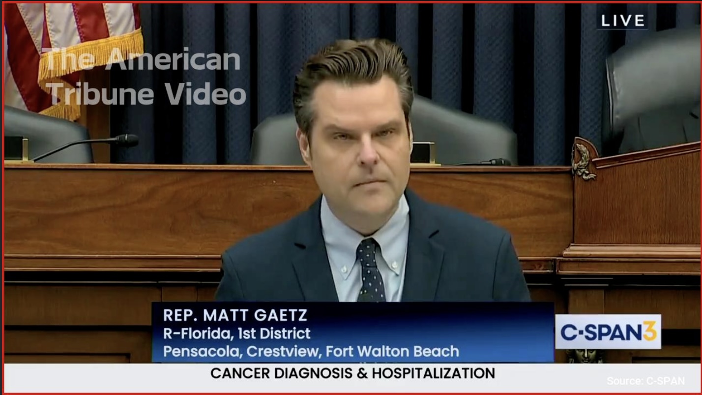 WATCH: Matt Gaetz Uses Bible Verse To Obliterate Biden Secretary - The ...