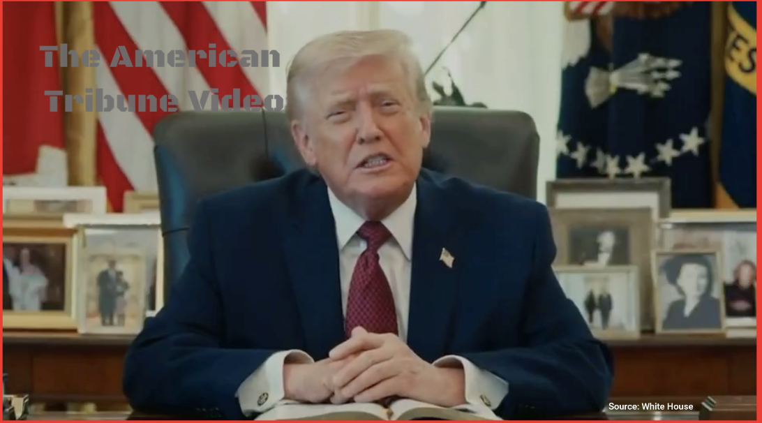 Watch: President Trump Reads From Scripture During Bible Reading ...